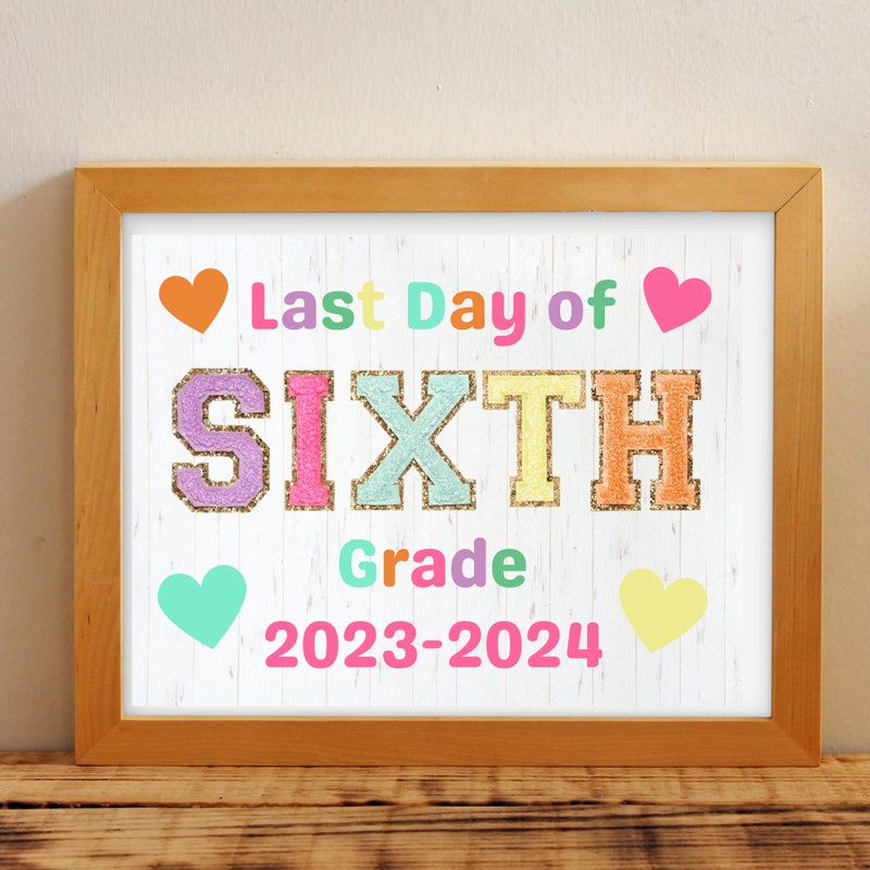 Sixth Grade Prop - Etsy