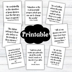 Graduation Quotes, Printable, Graduation Cards, Graduation Decor - Etsy