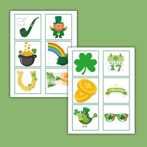 Lucky Charms St Patrick's Day Scavenger Hunt, Printable Children's ...