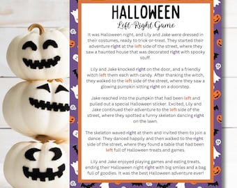 Left-right Halloween Game | Halloween Party Games | Pass the Prize ...