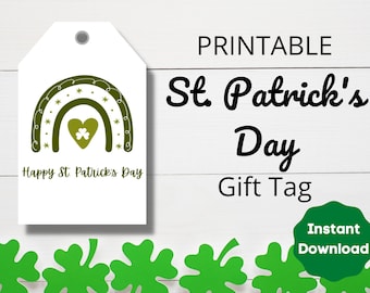 Happy St. Patrick's Day Labels St. Patrick's Day Tags Personalized ...