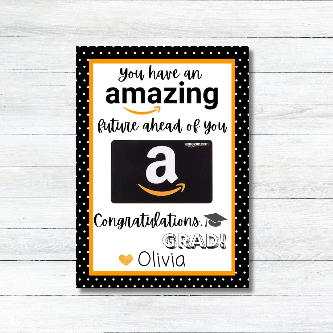 Amazon, Graduate Gift Card Holder, Congrats Grad, Graduation Gift ...