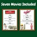 7 Christmas Dinner and a Movie Night Menus | Christmas Movie Night ...