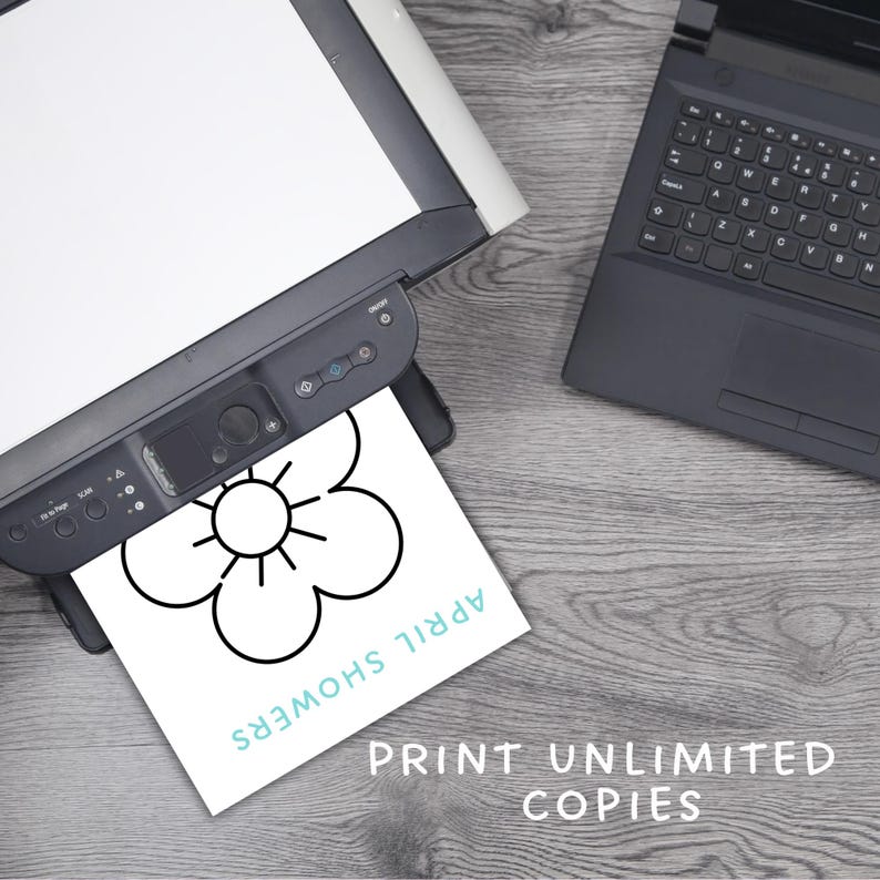 Spring Craft Template for Kids, Flower Craft for Daycare, Preschool ...