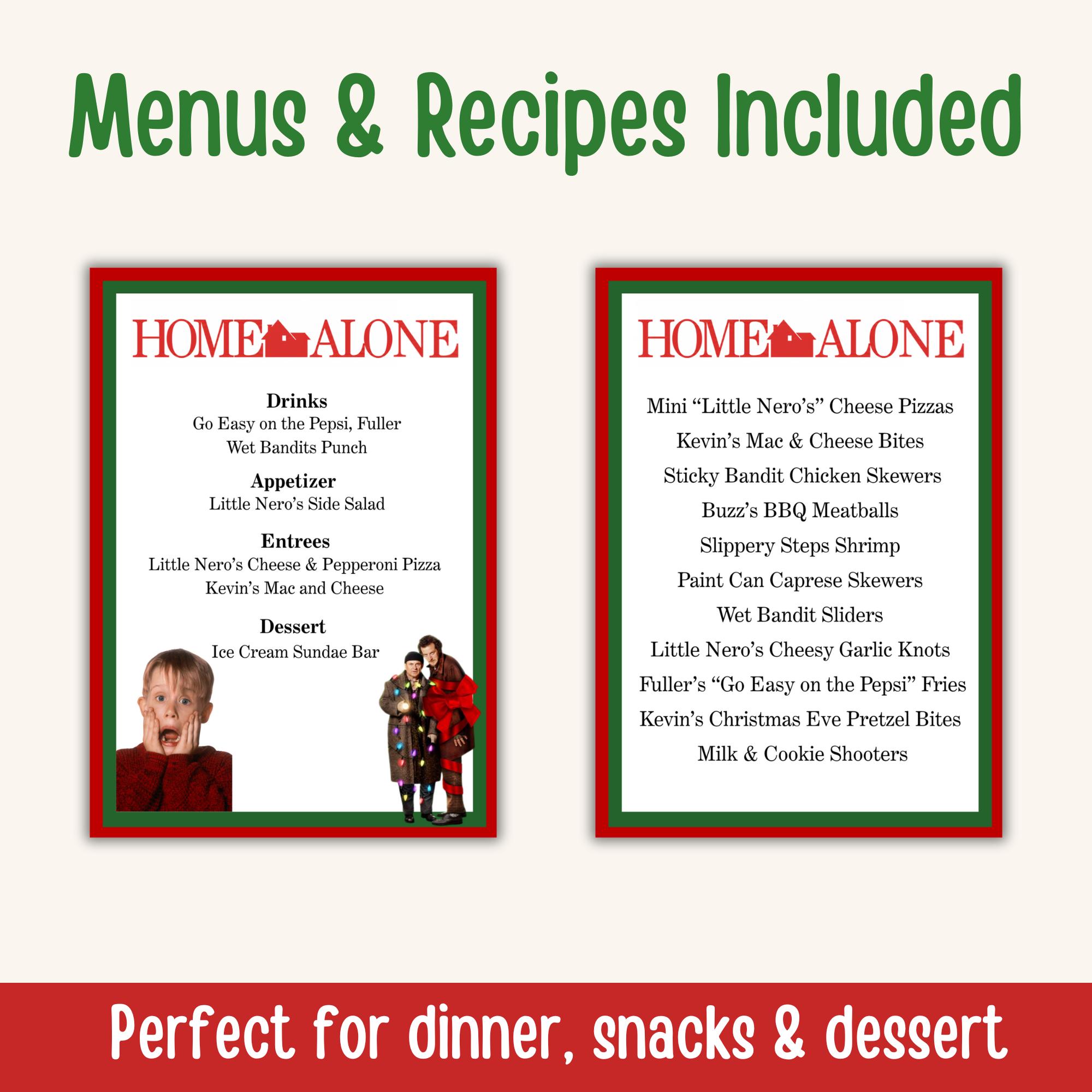 Christmas Week Movie Night Plan | Home Alone Edition | Last-minute ...