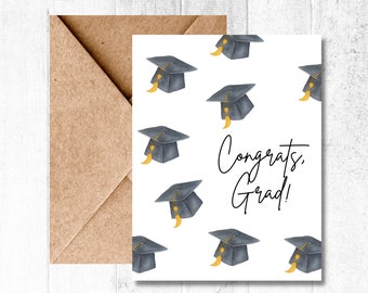 Printable Graduation Card Card for Grad Class of 2022 | Etsy