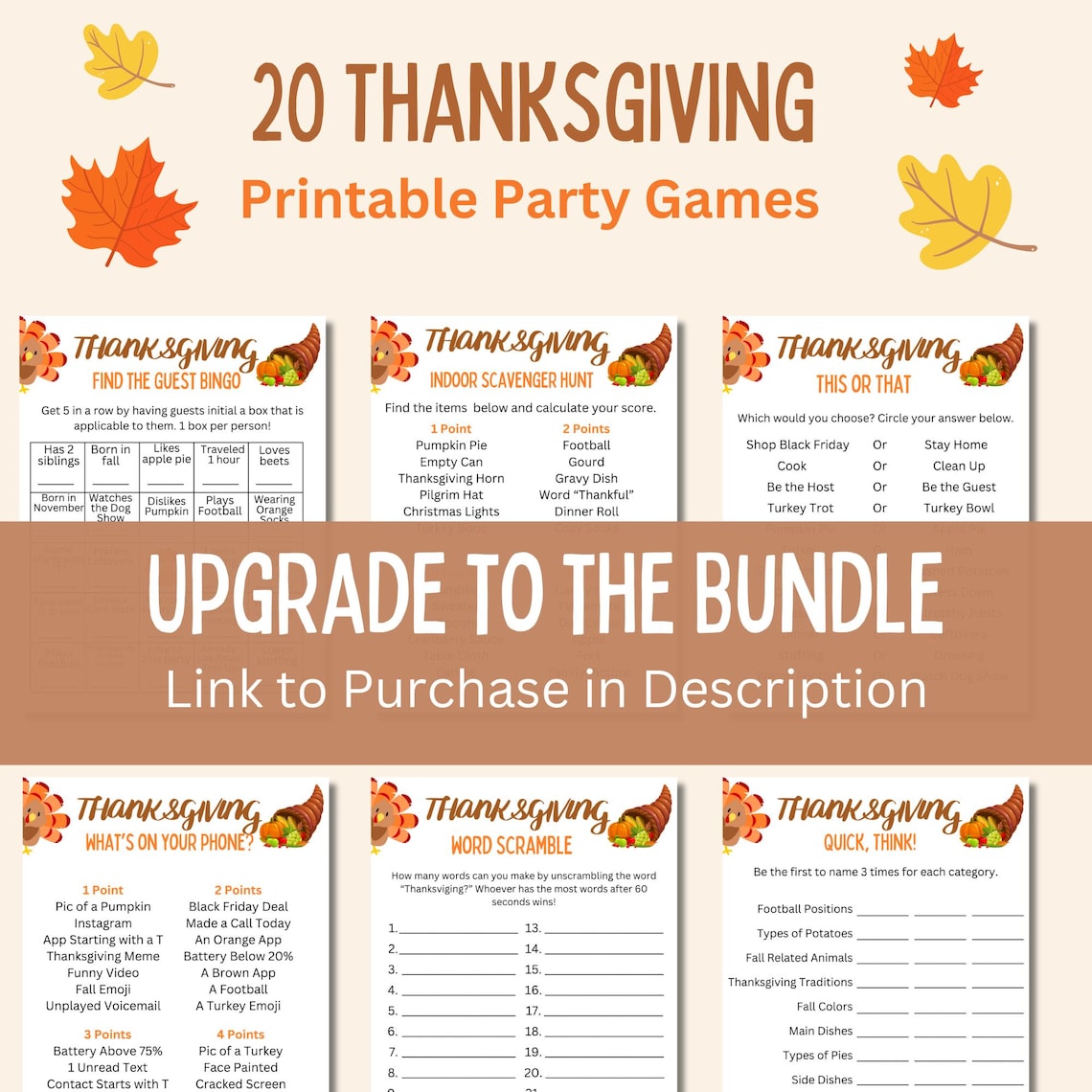 Thanksgiving Jokes | Fun Thanksgiving Game | Printable Thanksgiving ...
