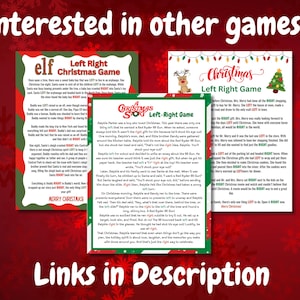 Grinch Left Right Christmas Game | Christmas Pass the Prize | Right ...