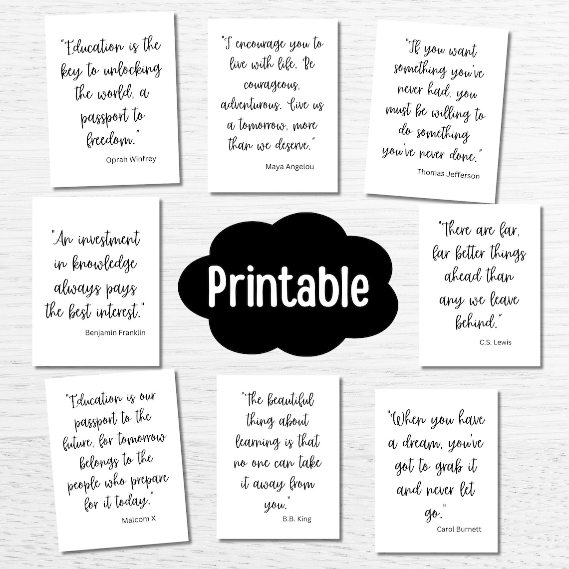 Graduation Quotes, Printable, Graduation Cards, Graduation Decor - Etsy