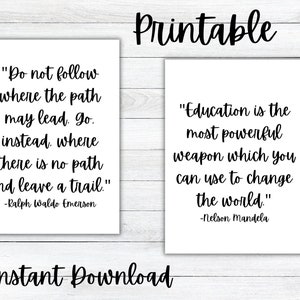 Graduation Quotes, Printable, Graduation Cards, Graduation Decor - Etsy