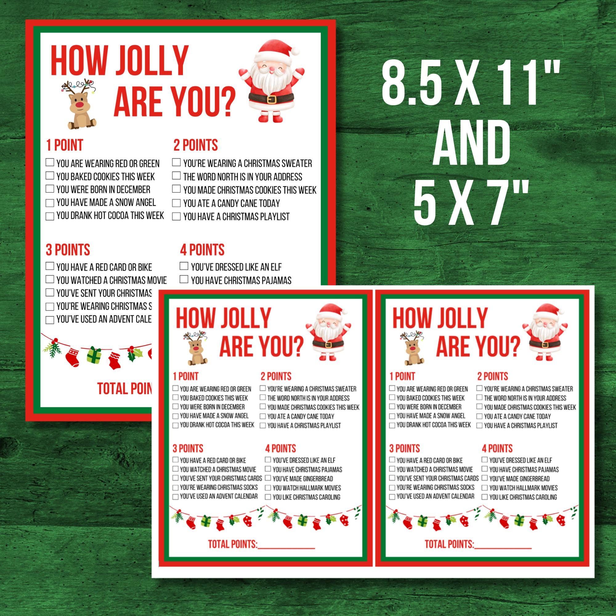 Christmas Game | How Jolly Are You? | Christmas Party Game | Christmas ...