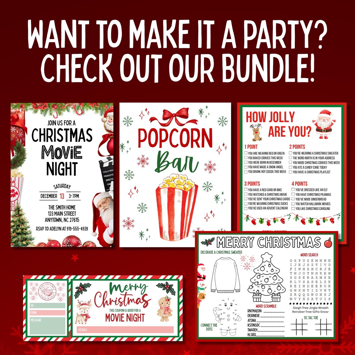 How the Grinch Stole Christmas, Christmas Dinner and Movie Menu ...