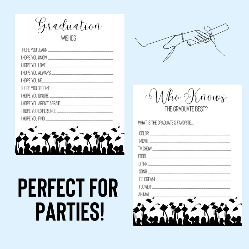 2024 Graduation Games | Graduation Games | Graduation Party Games ...