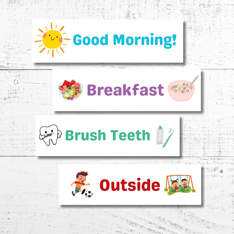 Toddler Schedule Printable - Etsy