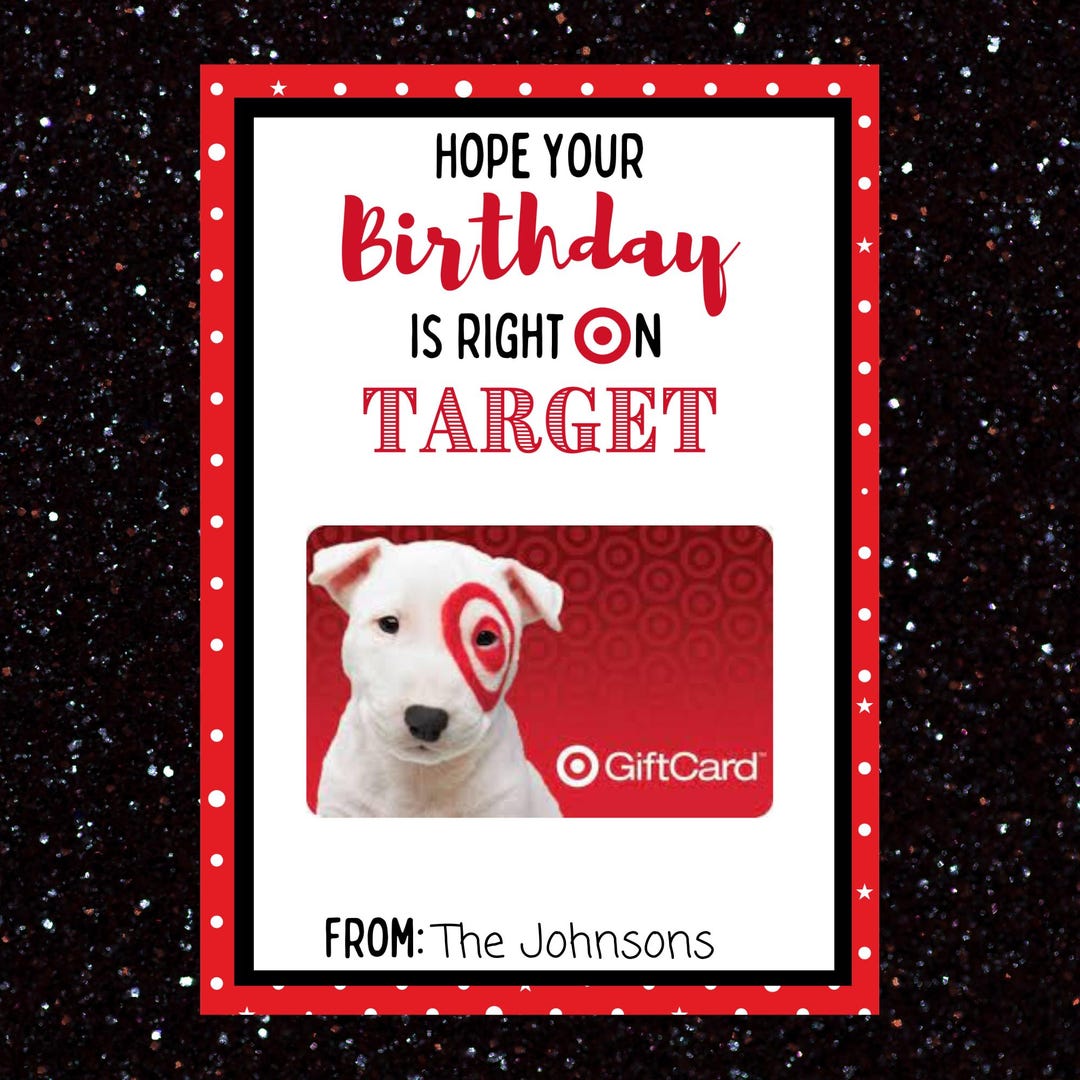 PRINTABLE Happy Birthday! Gift Card Holder | Instant Download ...