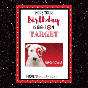 PRINTABLE Happy Birthday! Gift Card Holder | Instant Download ...