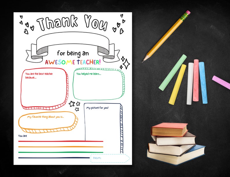 PRINTABLE End of School Year, Teacher Appreciation, School is Out ...