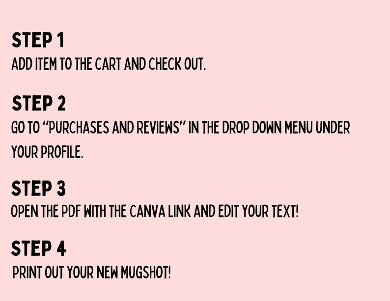 DIY Bachelorette Mugshot Template, Unlimted Personal Use, Editable PDF ...