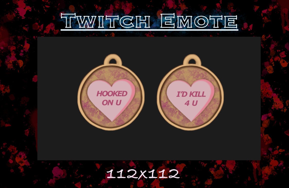 Cute Dbd Emotes Twitch Emote Dbd Charms - Etsy