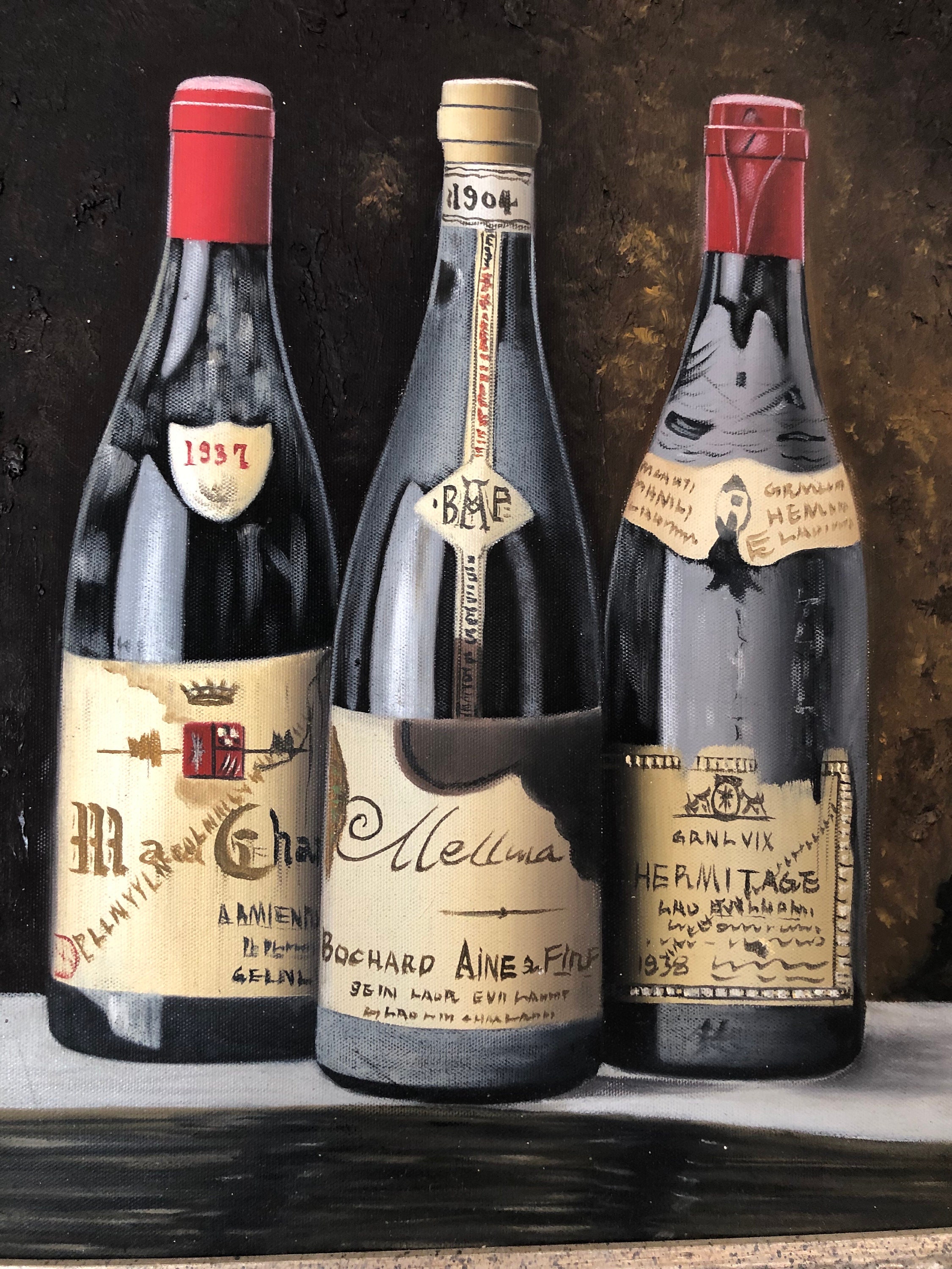 Handmade Painting Original Oil Painting Still Life With Three - Etsy