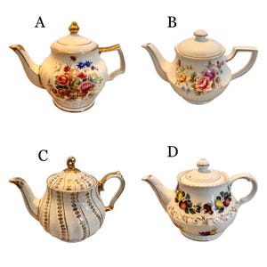 Multiple Vintage English Tea Pots - Teapots - Gallery Tea Pots ...