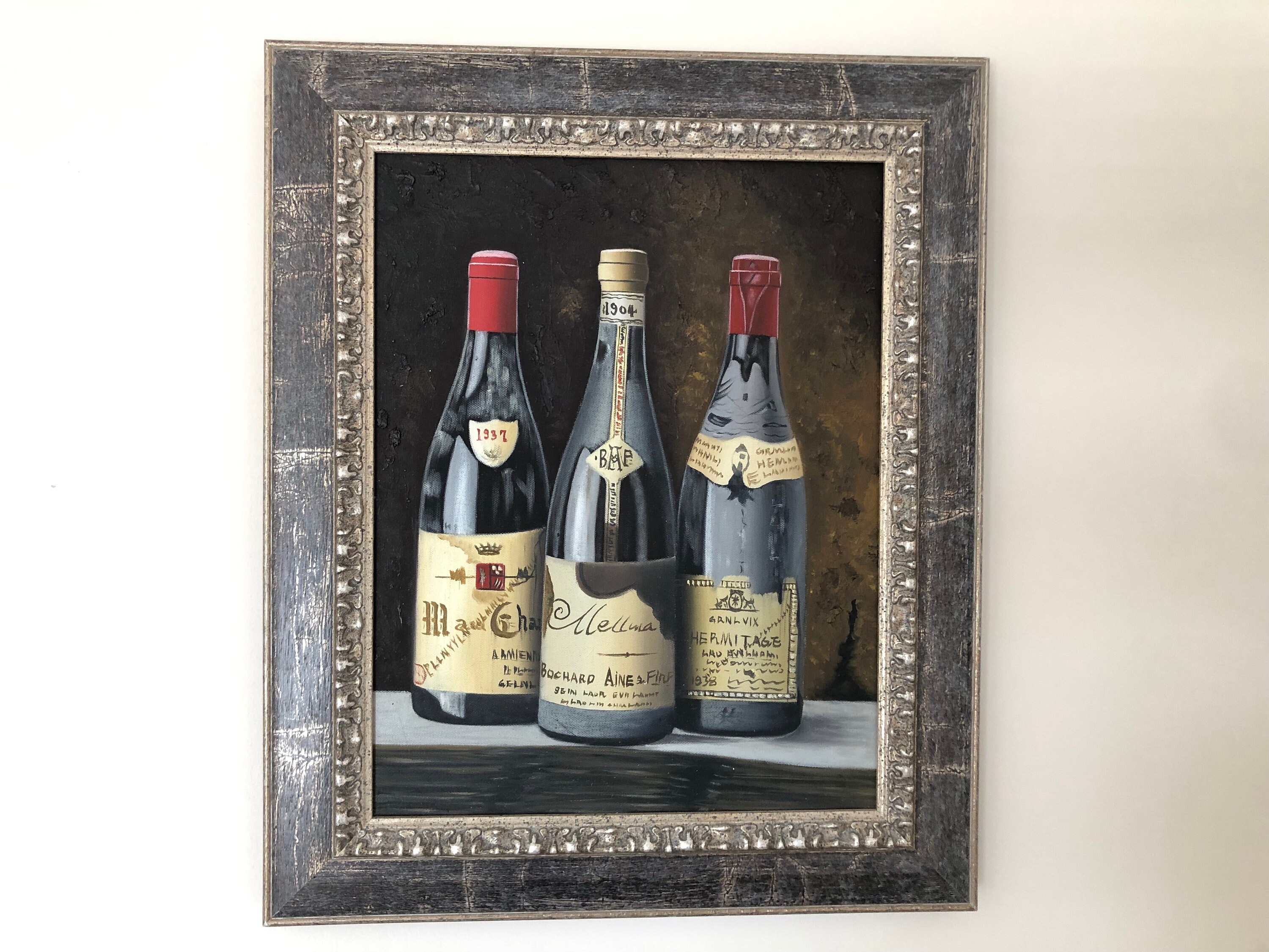 Handmade Painting Original Oil Painting Still Life With Three - Etsy