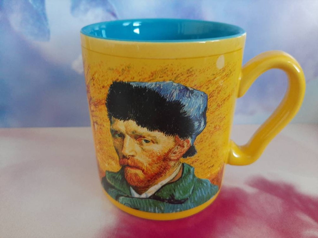 Vincent Van Gogh Art Mug, Van Gogh's Portrait Painting Print, Van Gogh ...