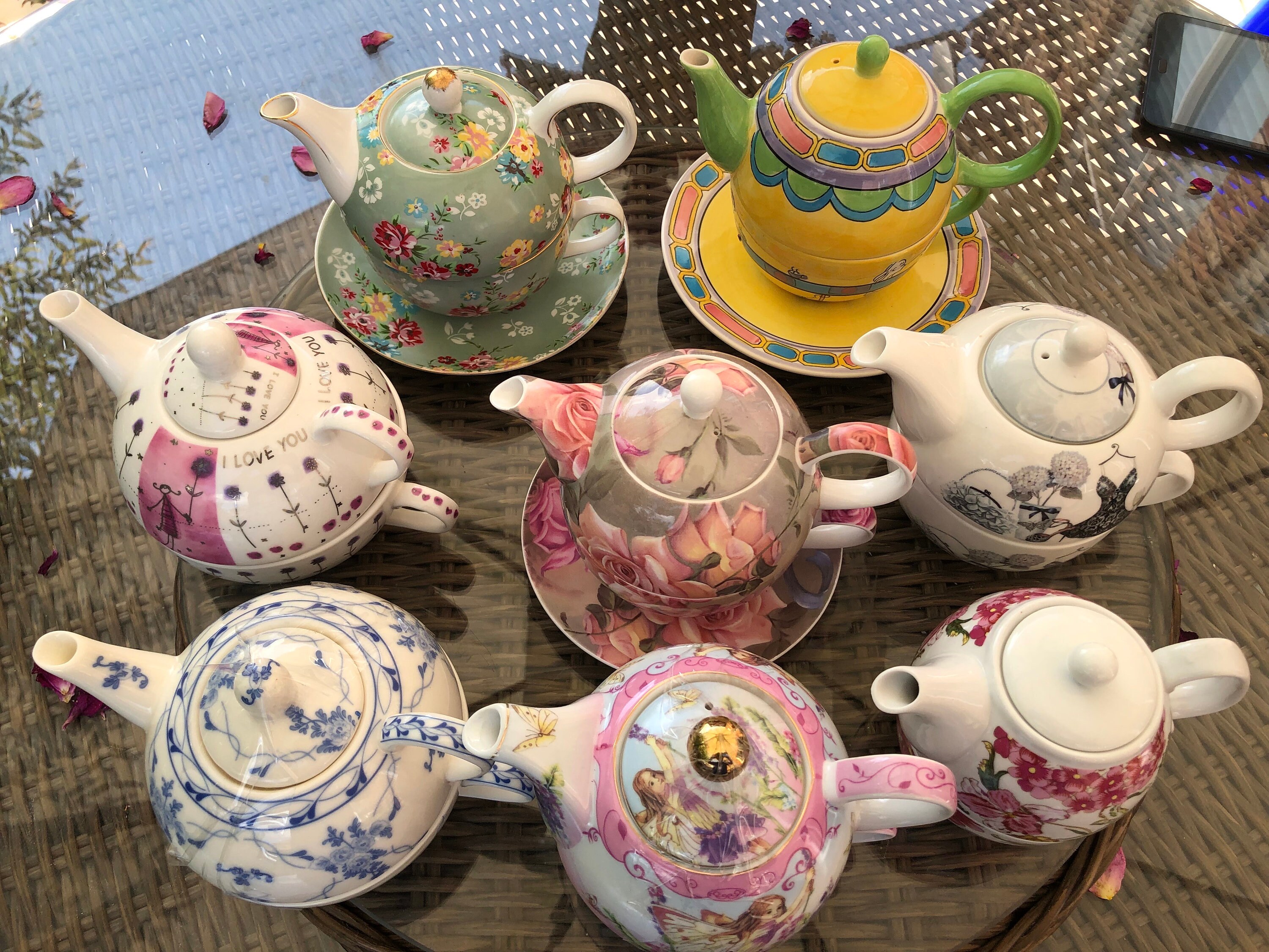 Multiple Tea for One Teapots Gallery Tea Pots Collection Teapot Gift Tea Ceremony Vintage ...