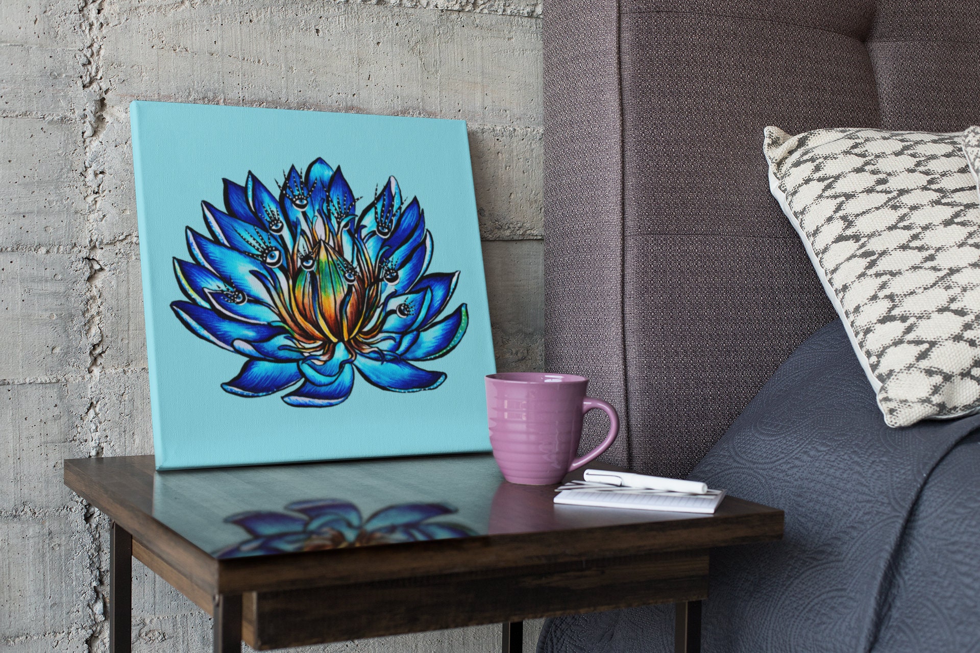 Stoner Poster Printable Eye Art, Psychedelic Wall Decor, Trippy ...