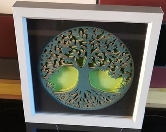 Tree of Life Shadow Box - Etsy UK