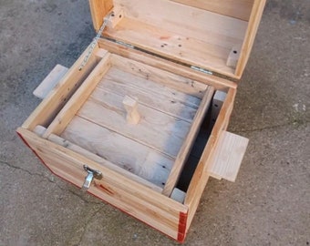 Equestrian Grooming Brush Box Large Handmade Solid Wood - Etsy