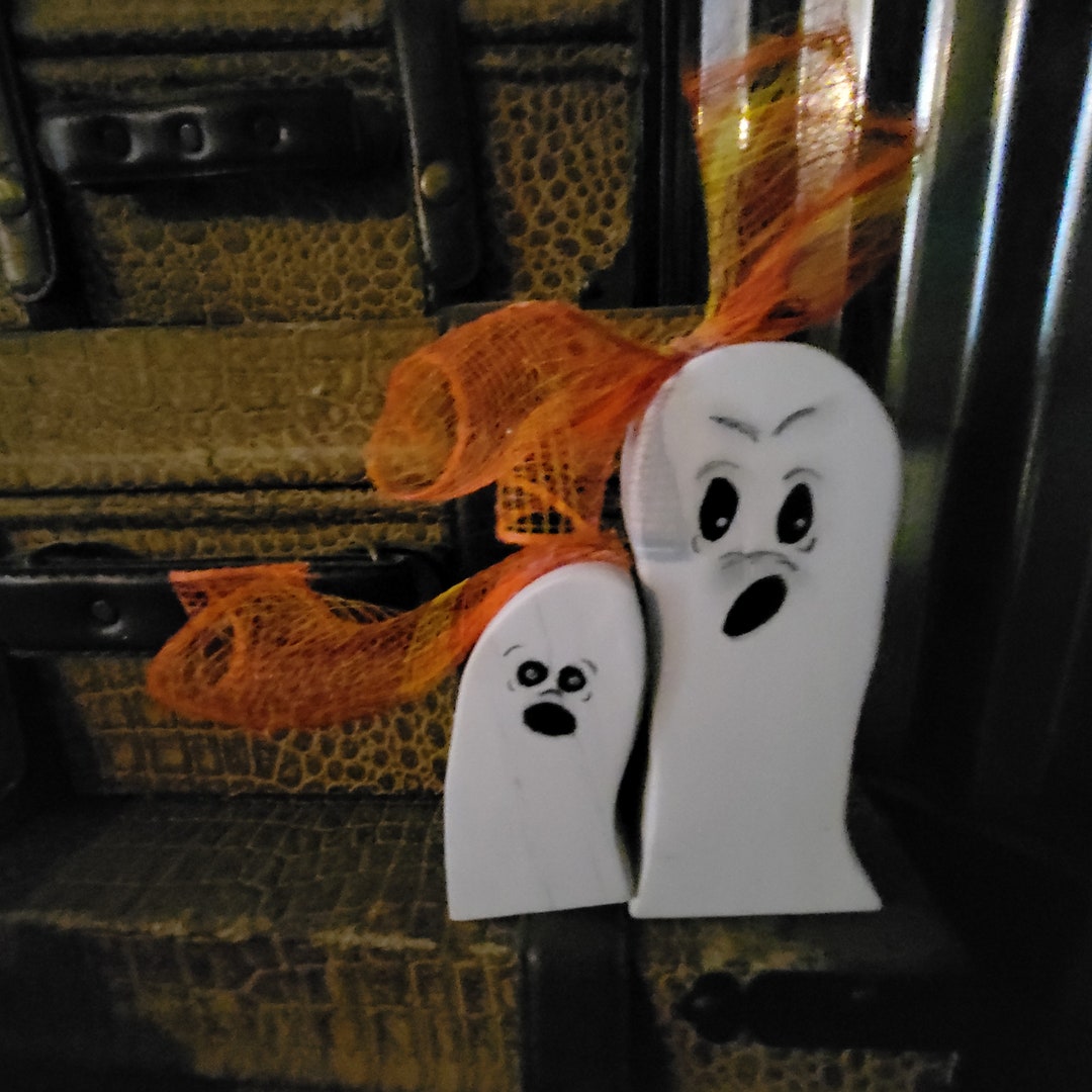 Farmhouse Ghost Set, Shelf Sitter, Table Decor, Halloween - Etsy