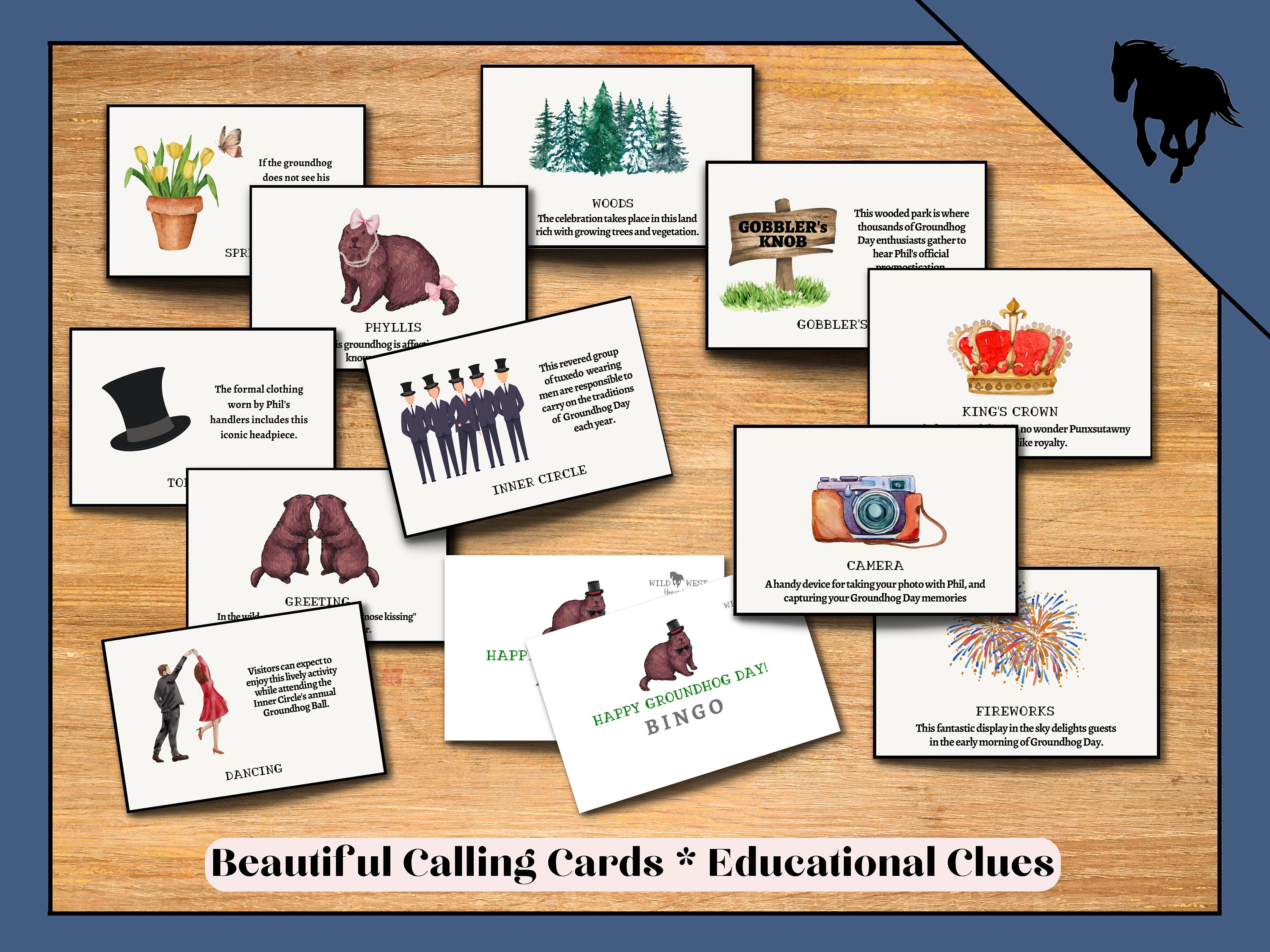 Groundhog Day Bingo, Groundhog Day Activity, Groundhog Day Game, Fun ...