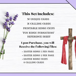 Easter Bingo, Religious Easter Bingo, Christian Easter Bingo ...