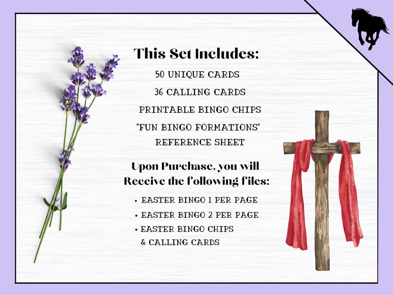 Easter Bingo, Religious Easter Bingo, Christian Easter Bingo ...