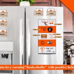 Basketball Behavior Reward System, Basketball Clip Chart, Behavior ...