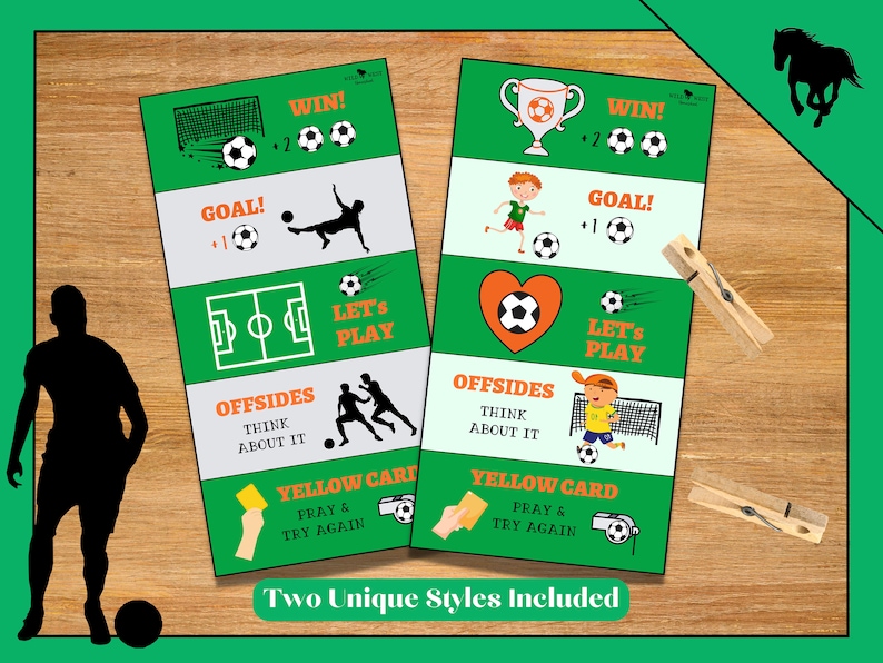 Soccer Behavior Reward System, Soccer Clip Chart, Sports Behavior Chart ...