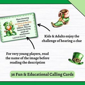St. Patrick's Day Bingo, Educational Bingo, Printable Bingo, St ...