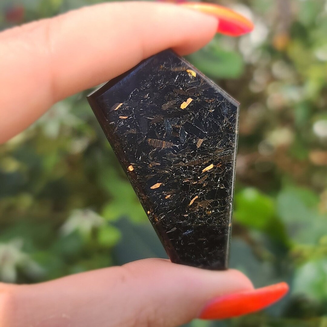 Authentic Greenland Nuummite Cabachon - Etsy