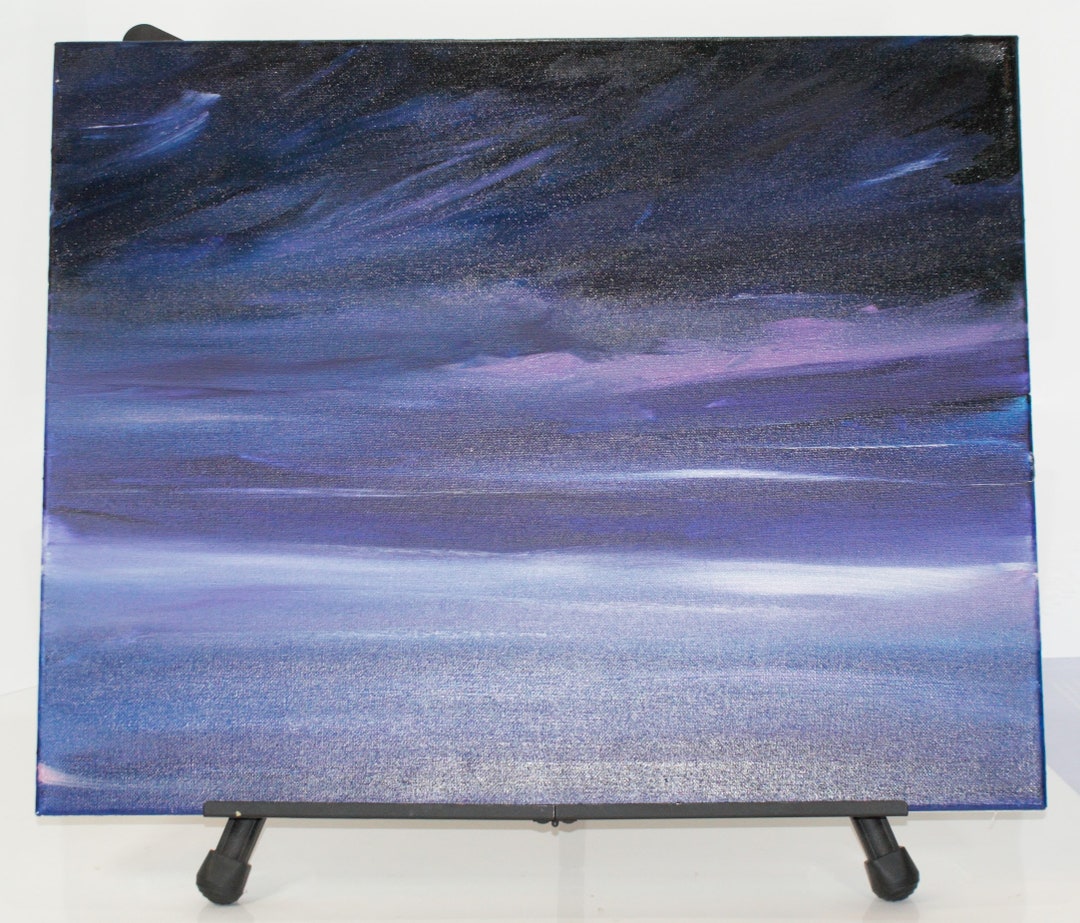 Abstract Purple Sky - Etsy