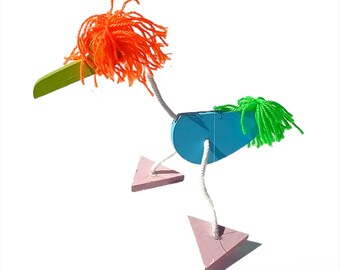 Spring Duck Marionette Wooden Puppet Pets - Etsy