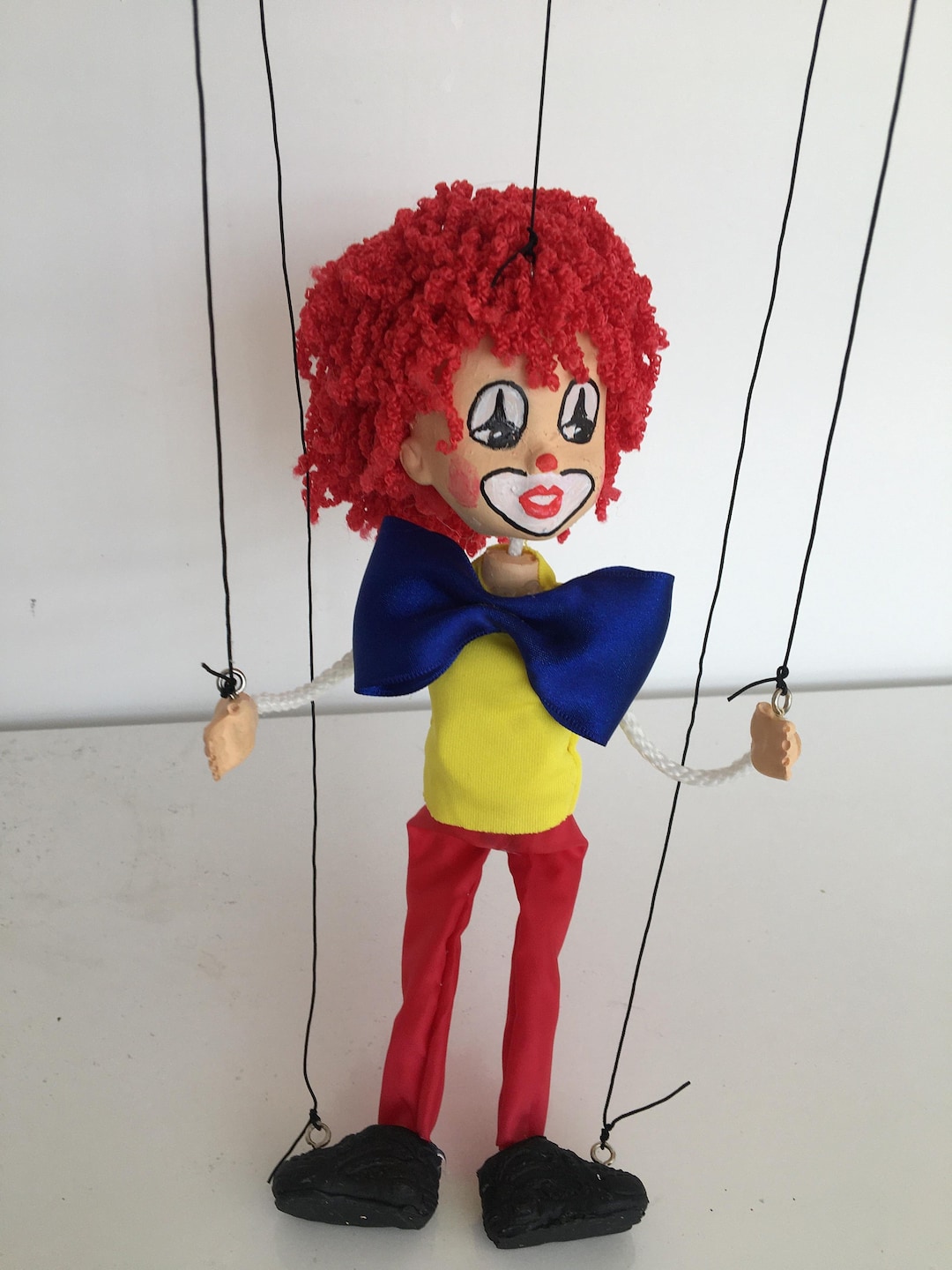 CLOWN STRING PUPPET - Etsy