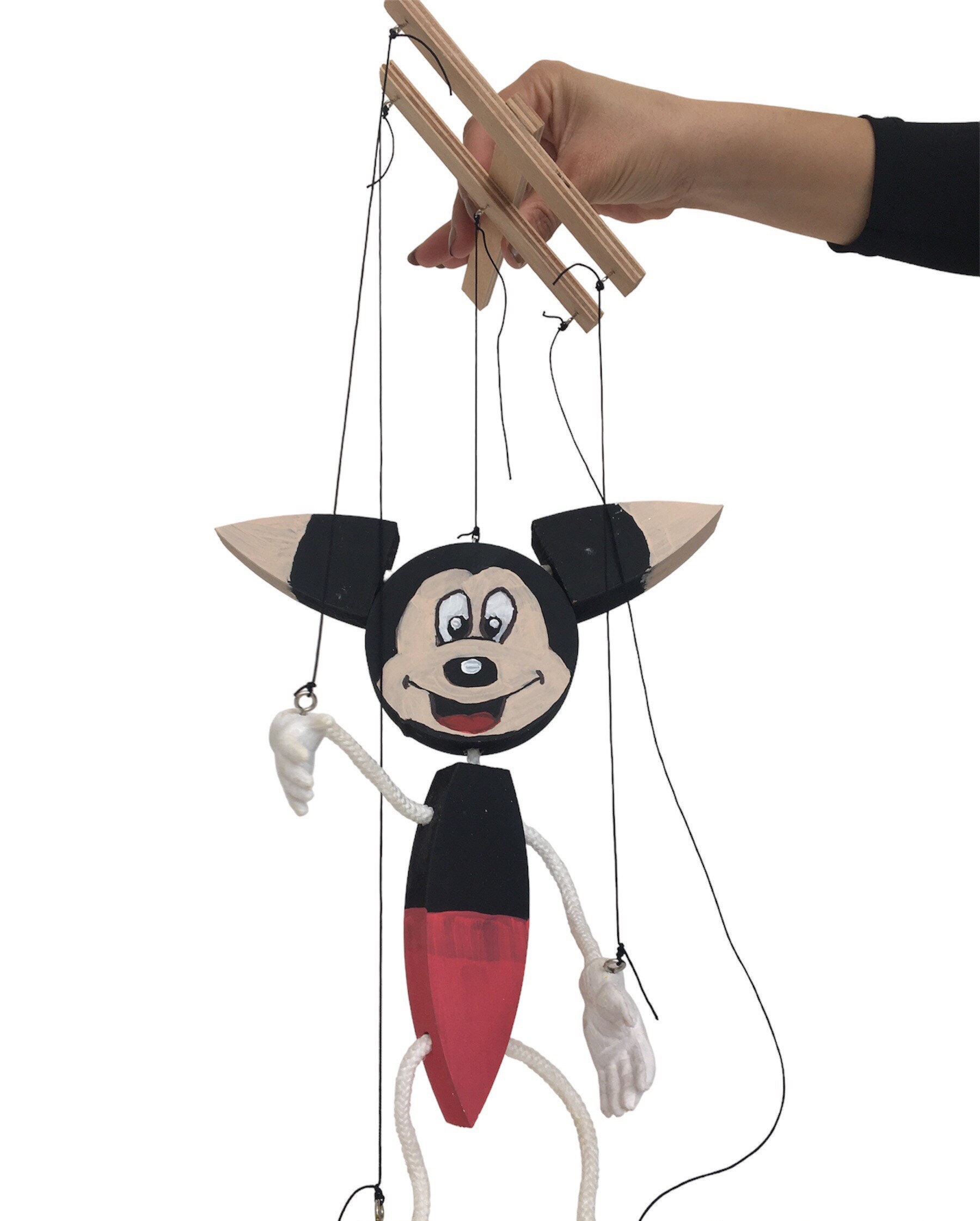 MİCKEY MOUSE PUPPET - Etsy
