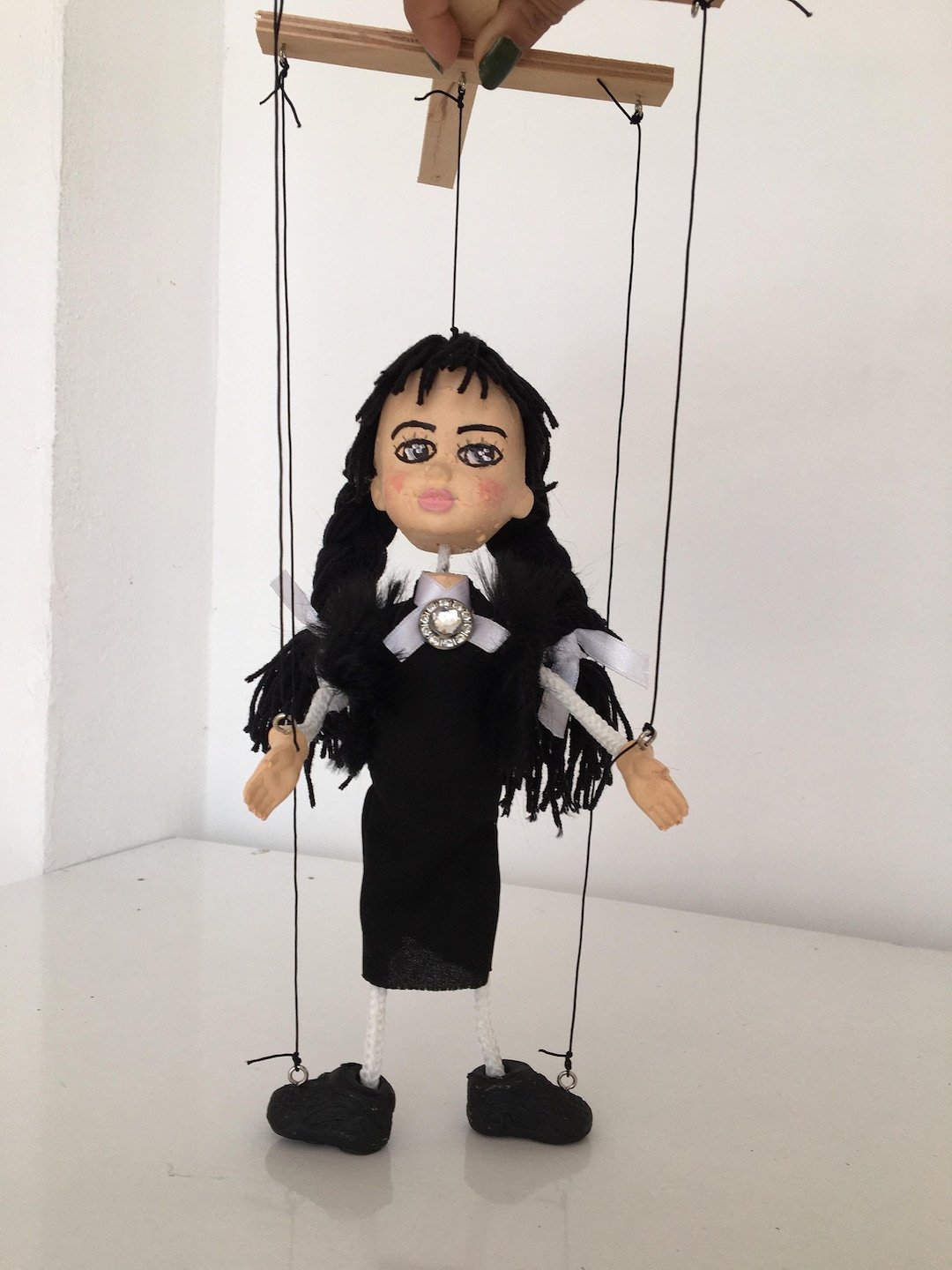 WEDNESDAY ADDAMS PUPPET - Etsy