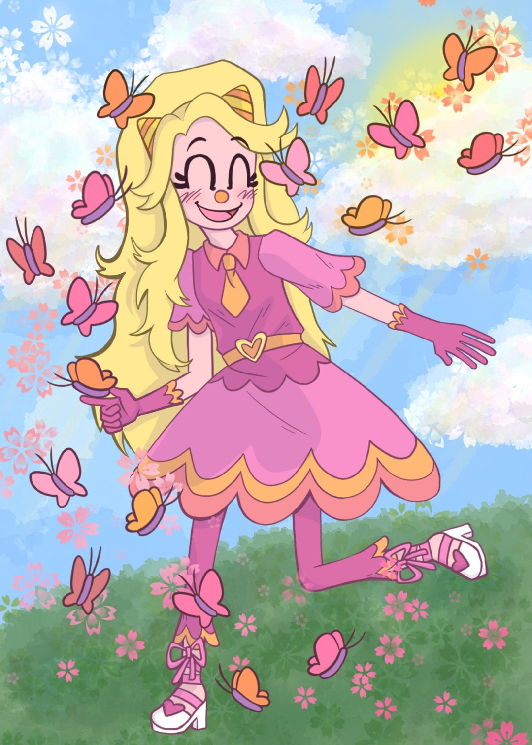 Julie Joyful Welcome Home 5x7in Print - Etsy