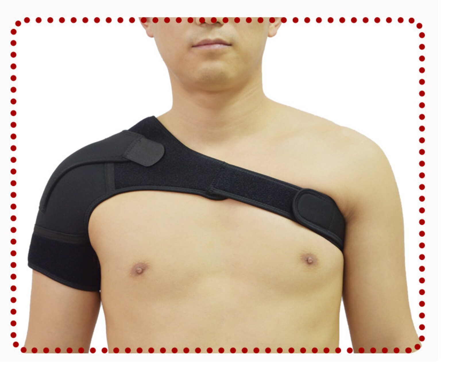 Shoulder Support Brace Protector for Joint Pain, Dislocation Injury - Etsy