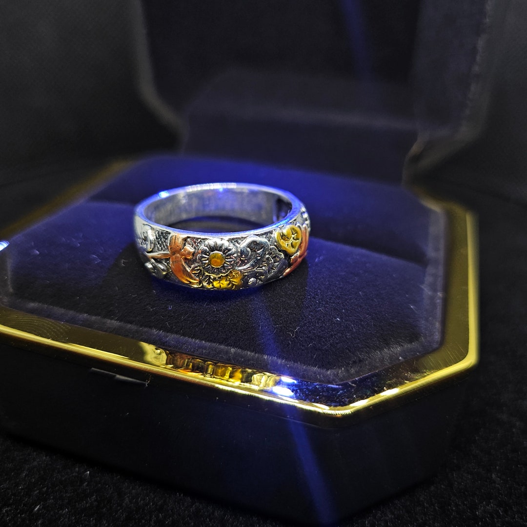 Flora and Fauna Ring - Etsy