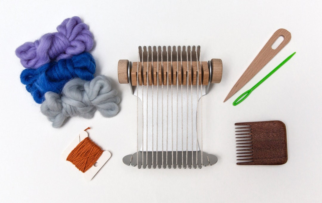 Boomloom MINI Plus STARTER KIT. Little Handheld Loom With Built in ...