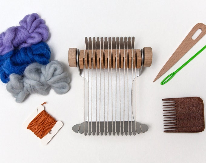 Boomloom MINI Plus STARTER KIT. Little Handheld Loom With Built in ...