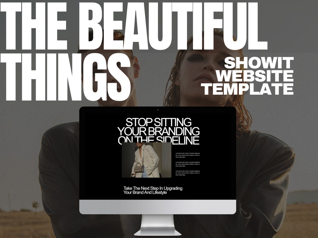 Showit Website Template, Professional Website Template, Customizable ...
